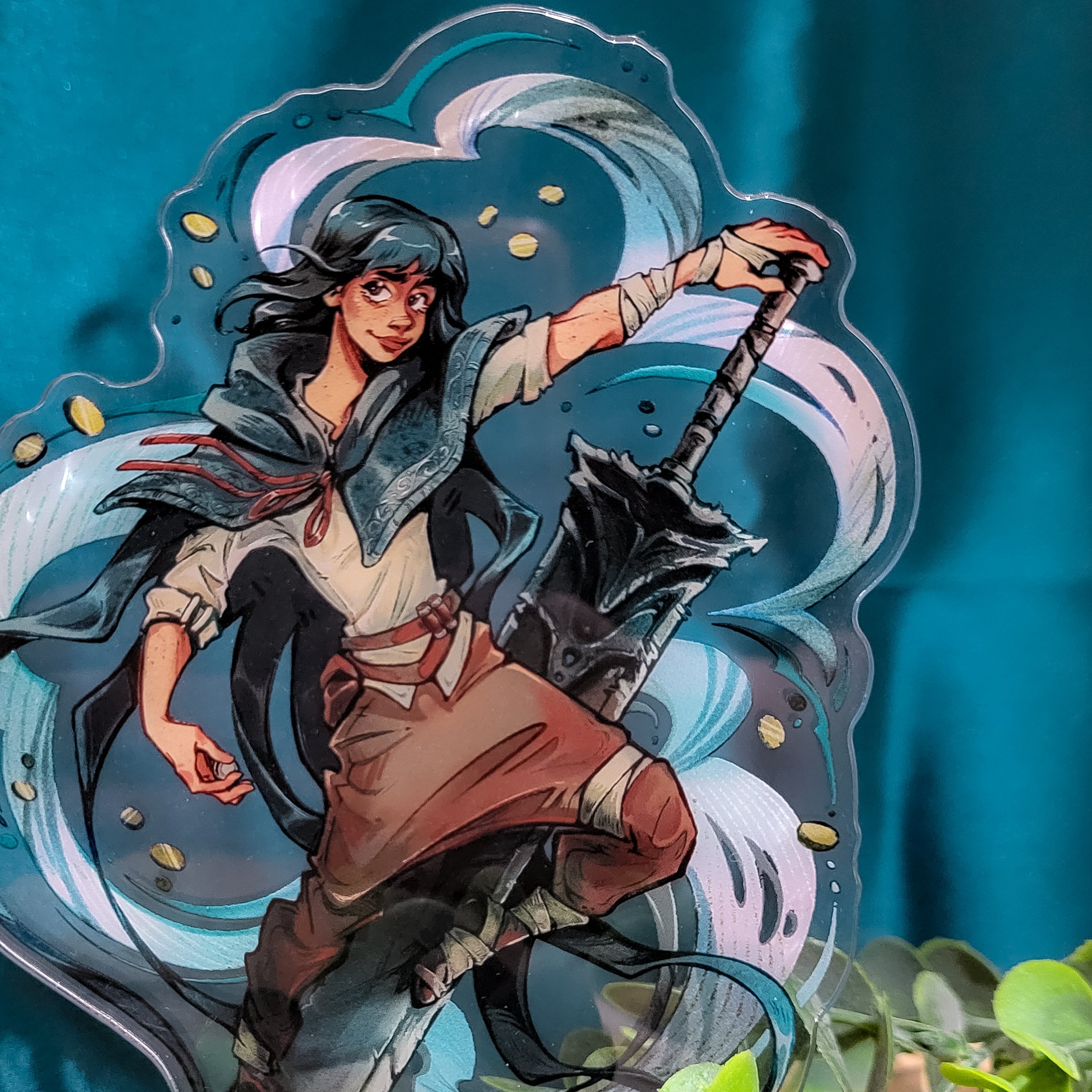 Mistborn Kelsier Vin Standee 15cm Cosmere Book Merch Mistborn 1st Era ...