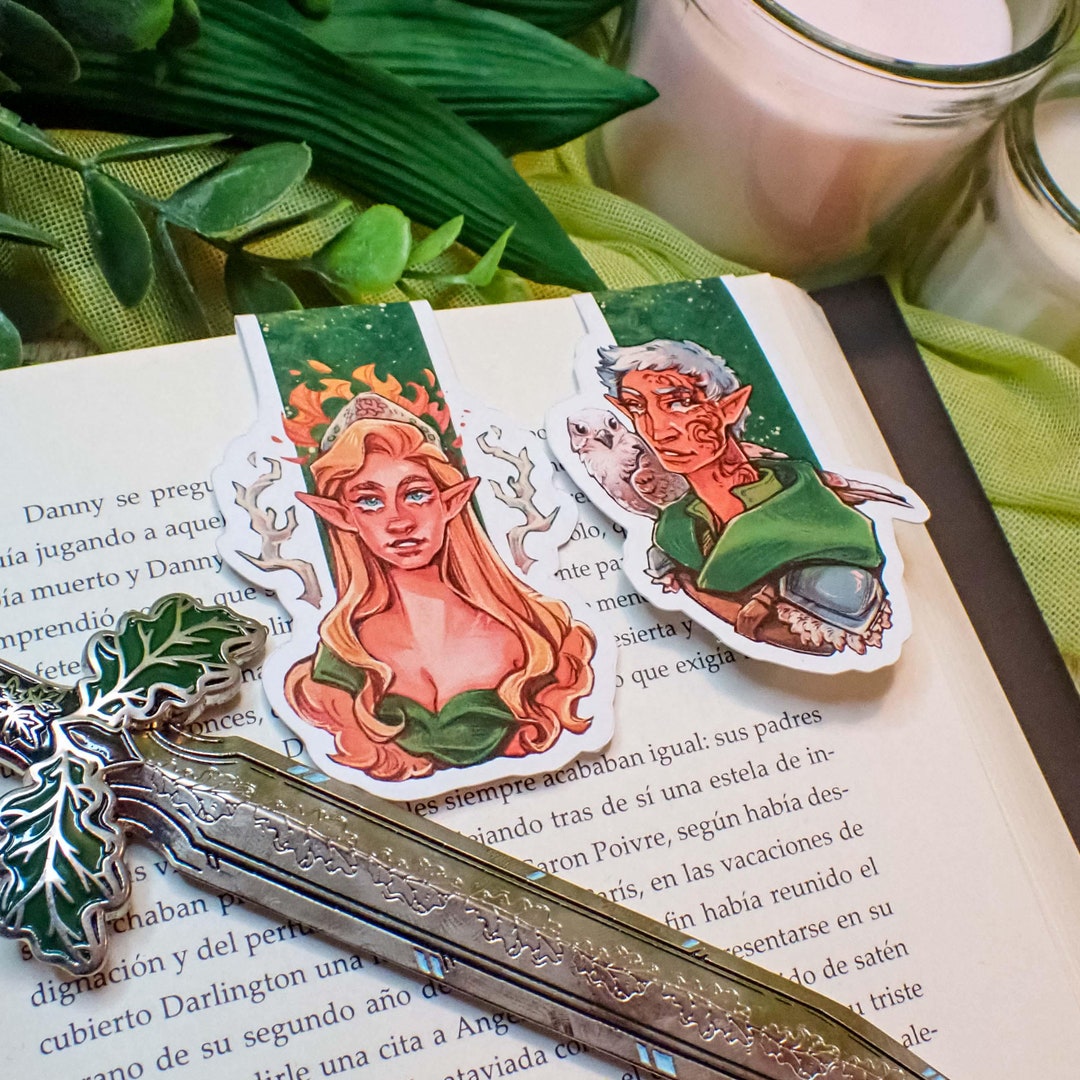 TOG Magnetic Bookmarks Aelin Rowan Manon| Throne of Glass Series SJM ...