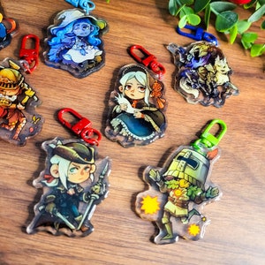 Soulsborne 7cm Keychains Elden Ring, Dark Souls, Bloodbone Fromsoft ...