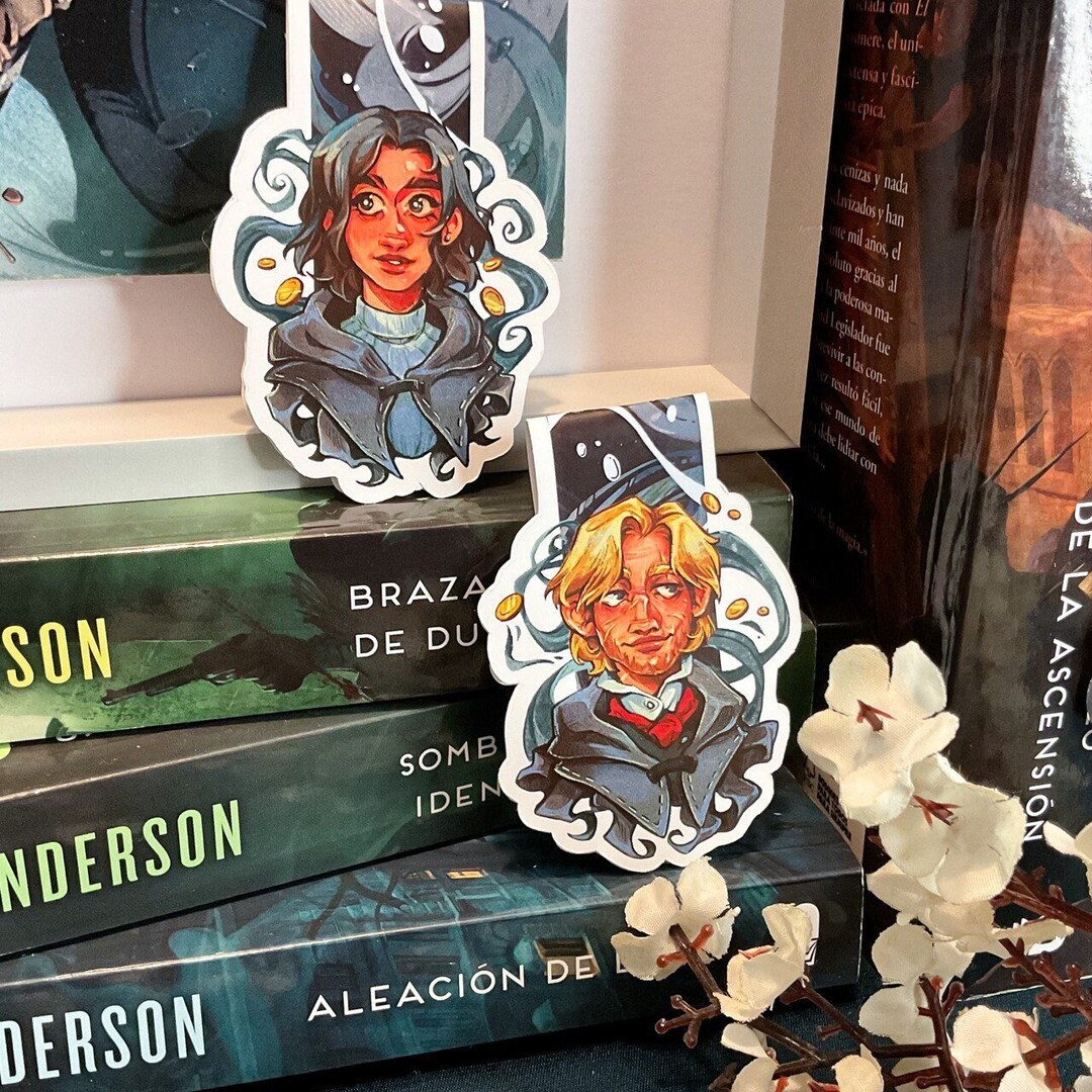 Mistborn 1st Era Magnetic Bookmarks Cosmere Series Booktok Merch - Etsy