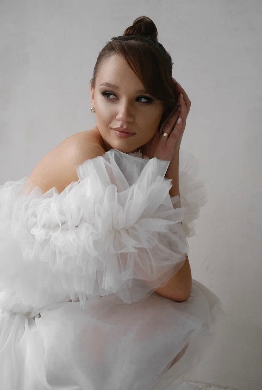 Mini Wedding Dress Reception Dress Dress For Photoshoot Etsy