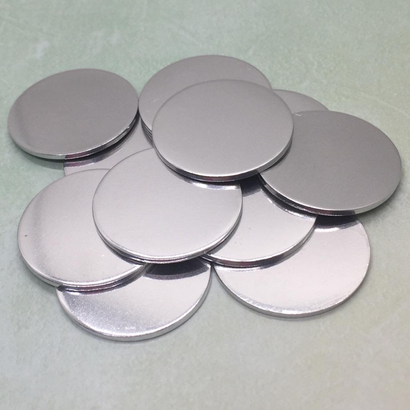 Aluminum Stamping Blanks for jewelry and crafts 25mm 16 Gauge 1 Metal ...