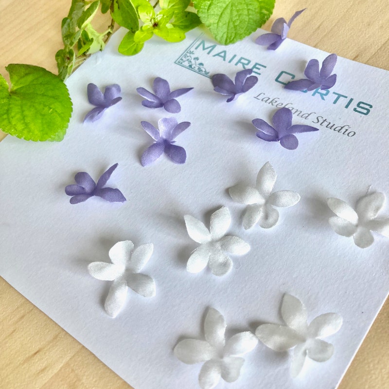 Violet Silk Flowers - Etsy