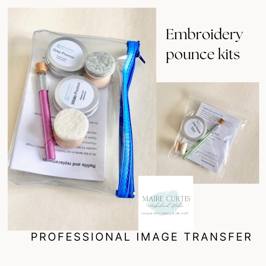 Embroidery Pounce Kit: Traditional Image Transfer for Fabric - Etsy