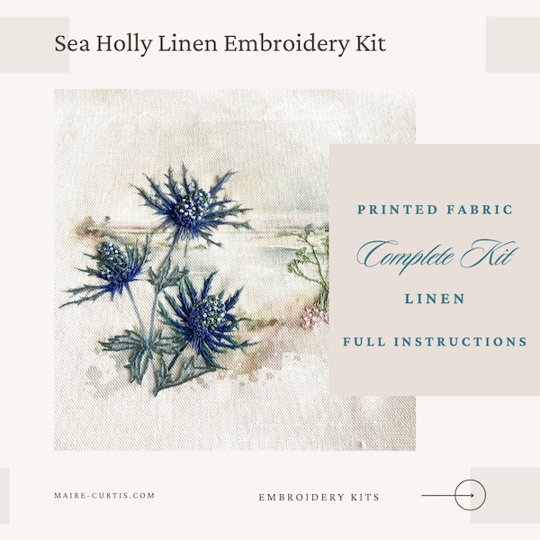 Coastal Embroidery - Etsy