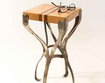 Sculptural end table | Etsy