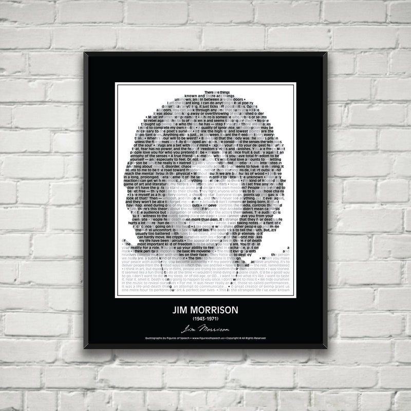 Jim Morrison Poster - Etsy