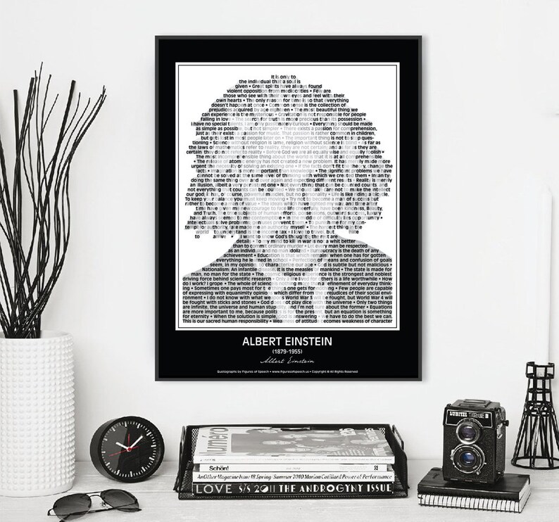 Albert Einstein Quotes Print / Poster Albert Einstein - Etsy