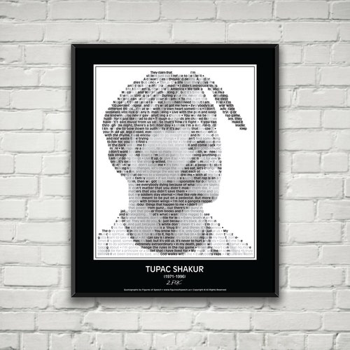 Tupac Printable Rapper Quote Poster Office Wall Art Tupac | Etsy