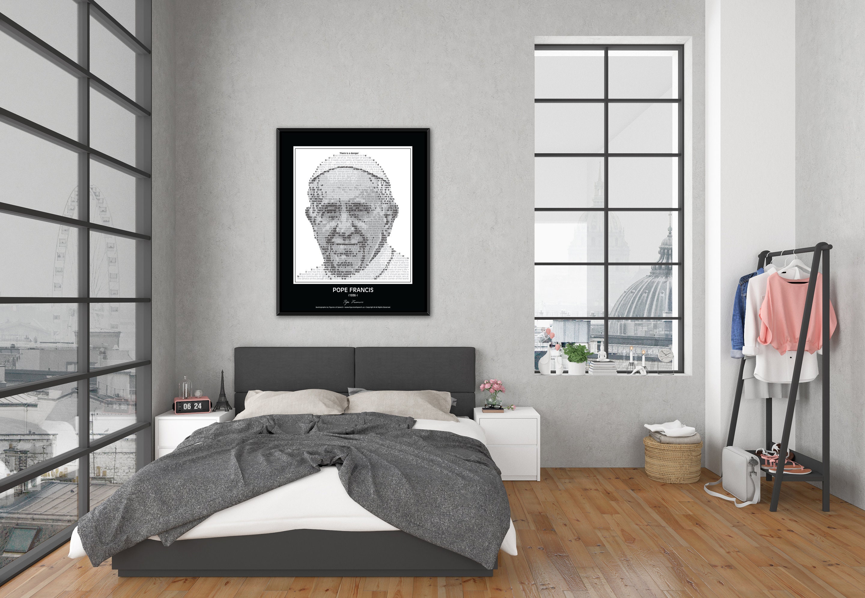 Pope Francis Quotes Print / Poster Pope Francis Portrait Made - Etsy