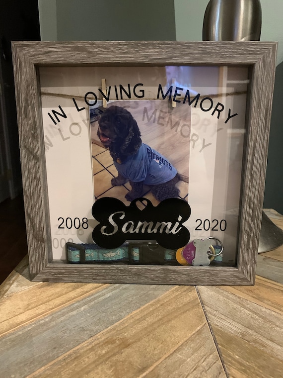 In Loving Memory Shadow Box Wedding Memorial Frame And In Loving