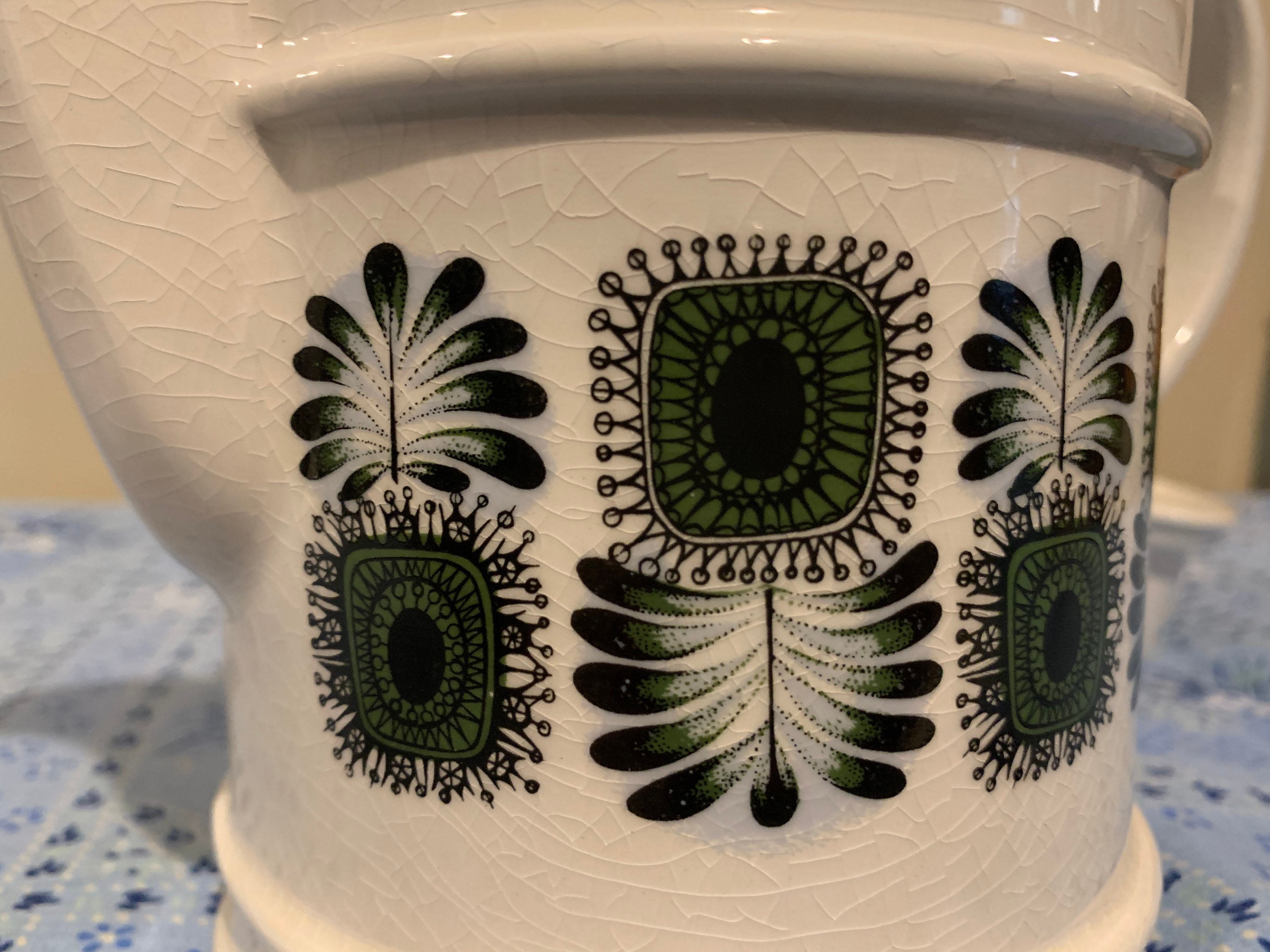 Vintage PORTMEIRION Floral Botanical Print Pattern Teapot - Etsy