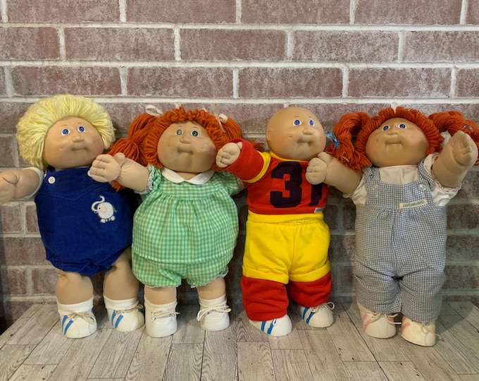 Coleco Cabbage Patch Dolls Selection | Freckled Kids | Head Mold 2 ...