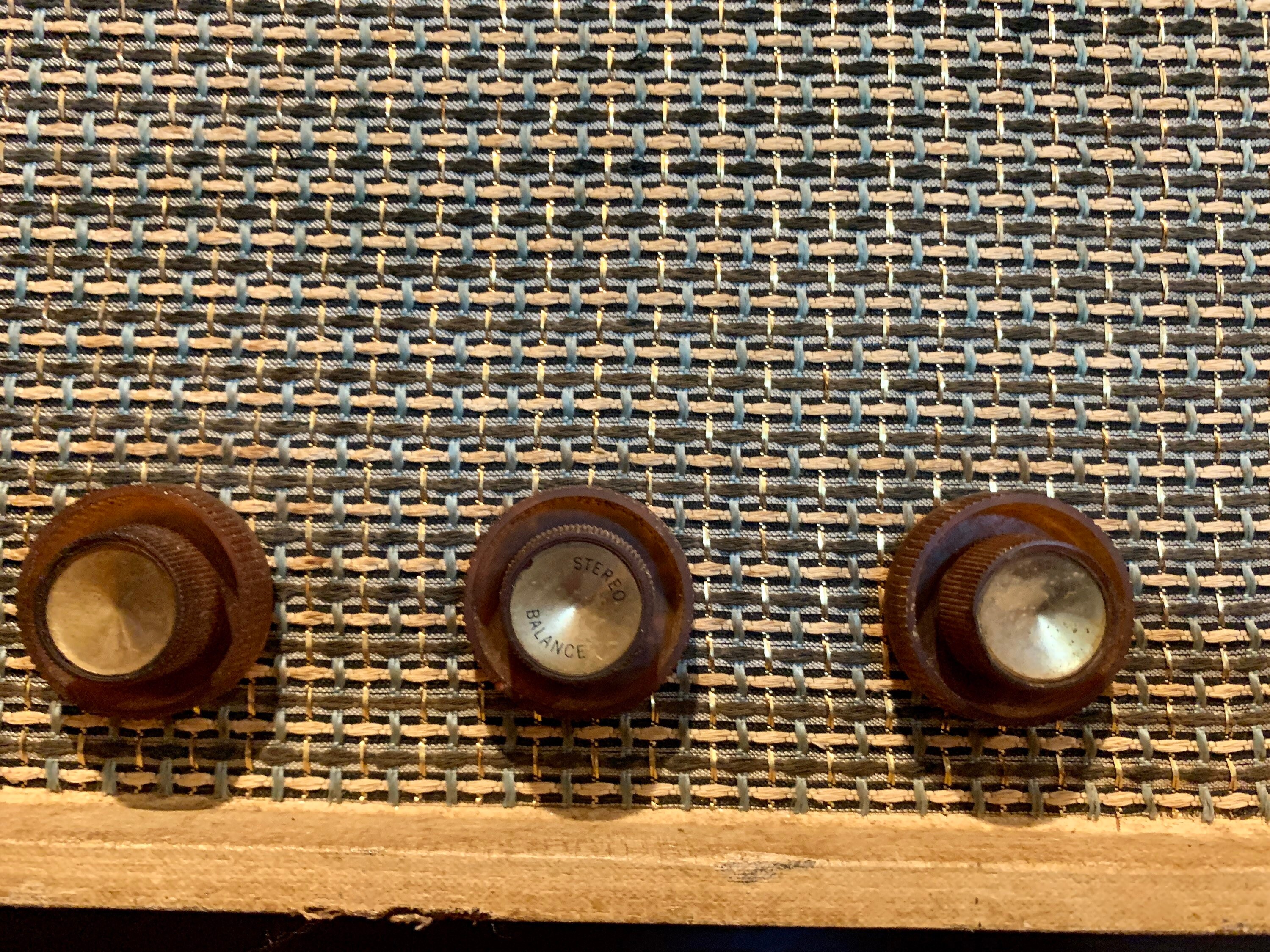 Mid-century Silvertone manumatic 4-speed Stereo Portable - Etsy