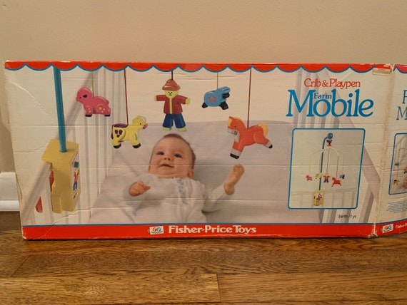 Vintage Fisher Price Baby Mobile