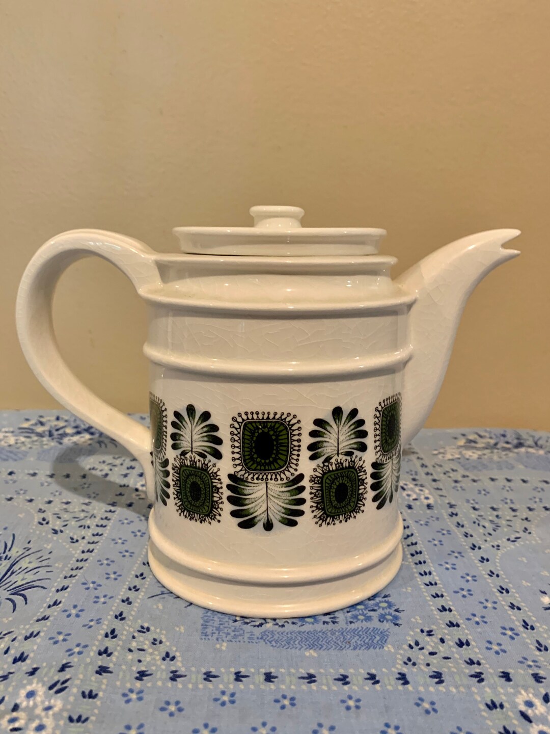 Vintage PORTMEIRION Floral Botanical Print Pattern Teapot - Etsy