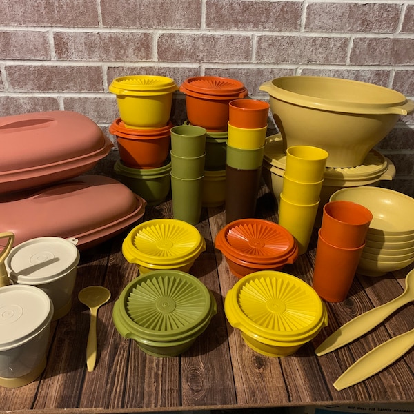 1970s Tupperware - Etsy