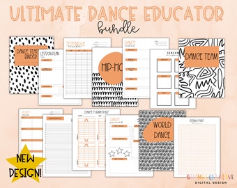 Ultimate Dance Educator Bundle Pink 2025-2026 / Dance Teacher Planner ...