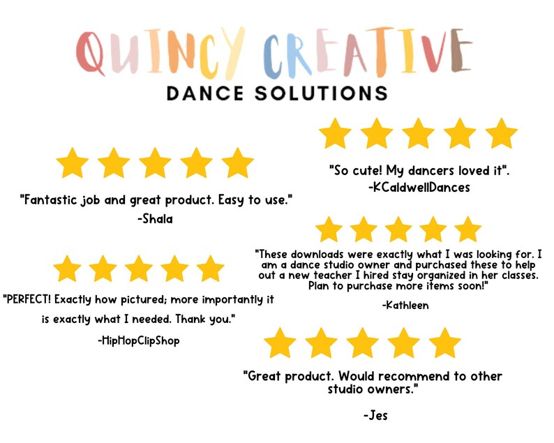 Blue Dance Competition Bundle/ Dance Performance Checklist/ Dance Team ...