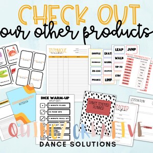 Dance Journaling Pages / Student Dance Journal / Dance Goals ...