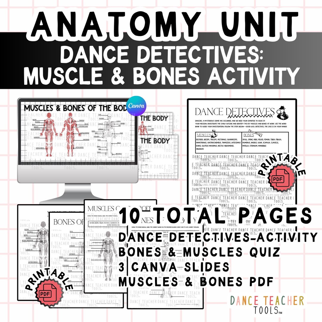 Dance Detectives: Muscles and Bones Activity I Collaborative Group ...