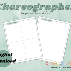 Choreographer Super Bundle/ Dance Teacher & Studio Owner Choreography ...