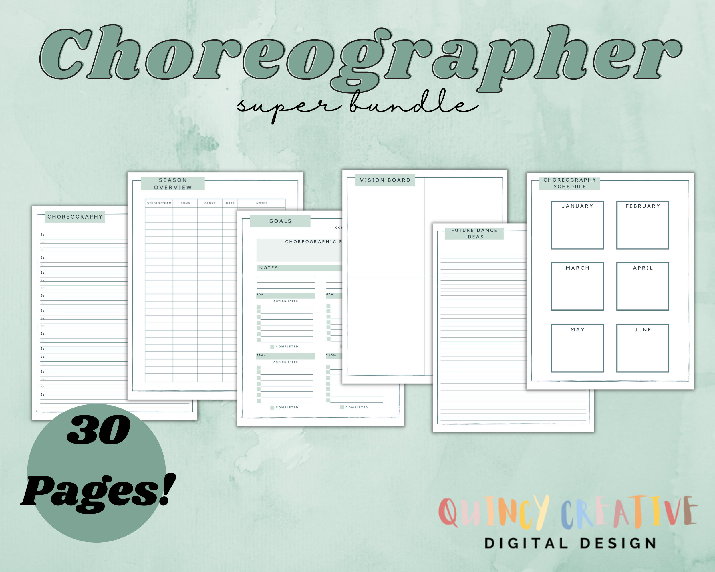 Choreographer Super Bundle/ Dance Teacher & Studio Owner Choreography ...