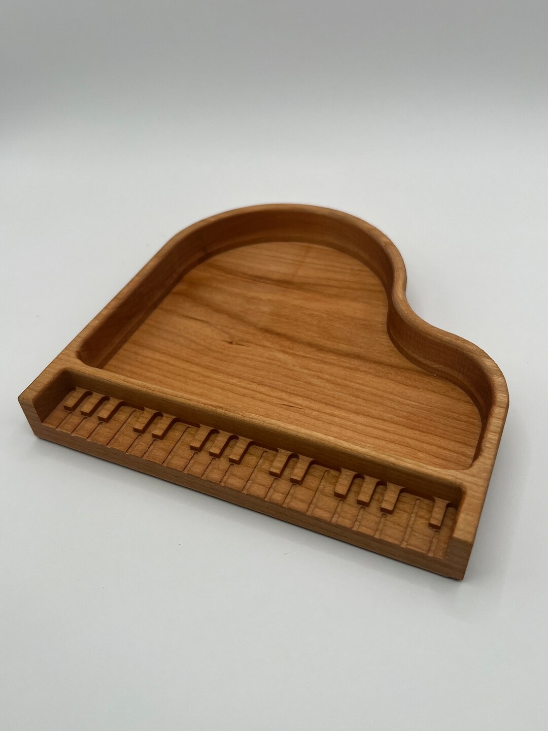 Wooden Piano Tray: Catch-all Tray | Keys & Coins | Food Safe - Etsy