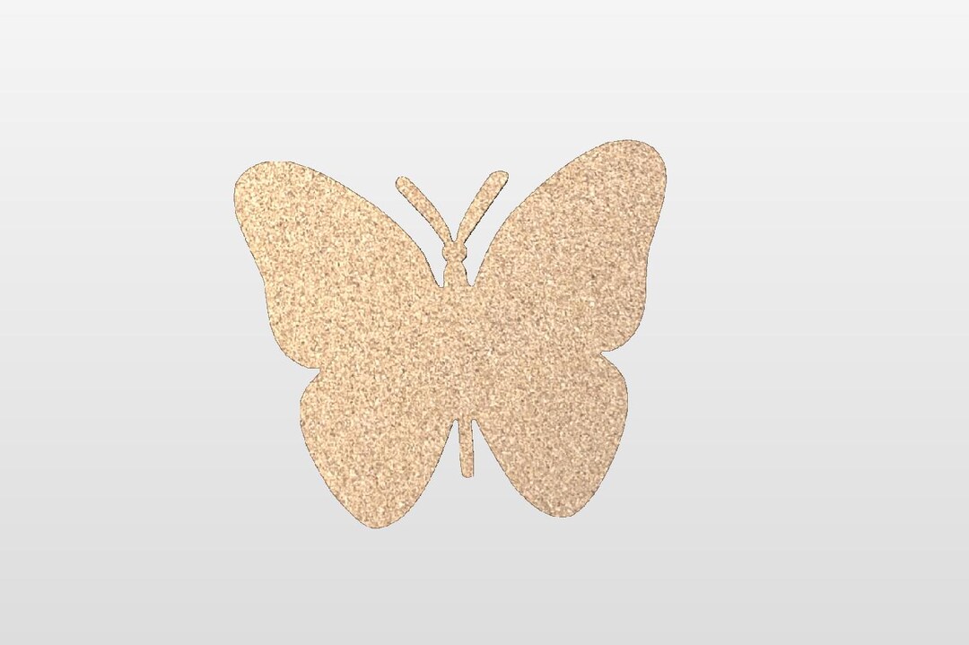 Butterfly Cork Pin Board | Decorative Corkboard for Memos, Photos, and ...