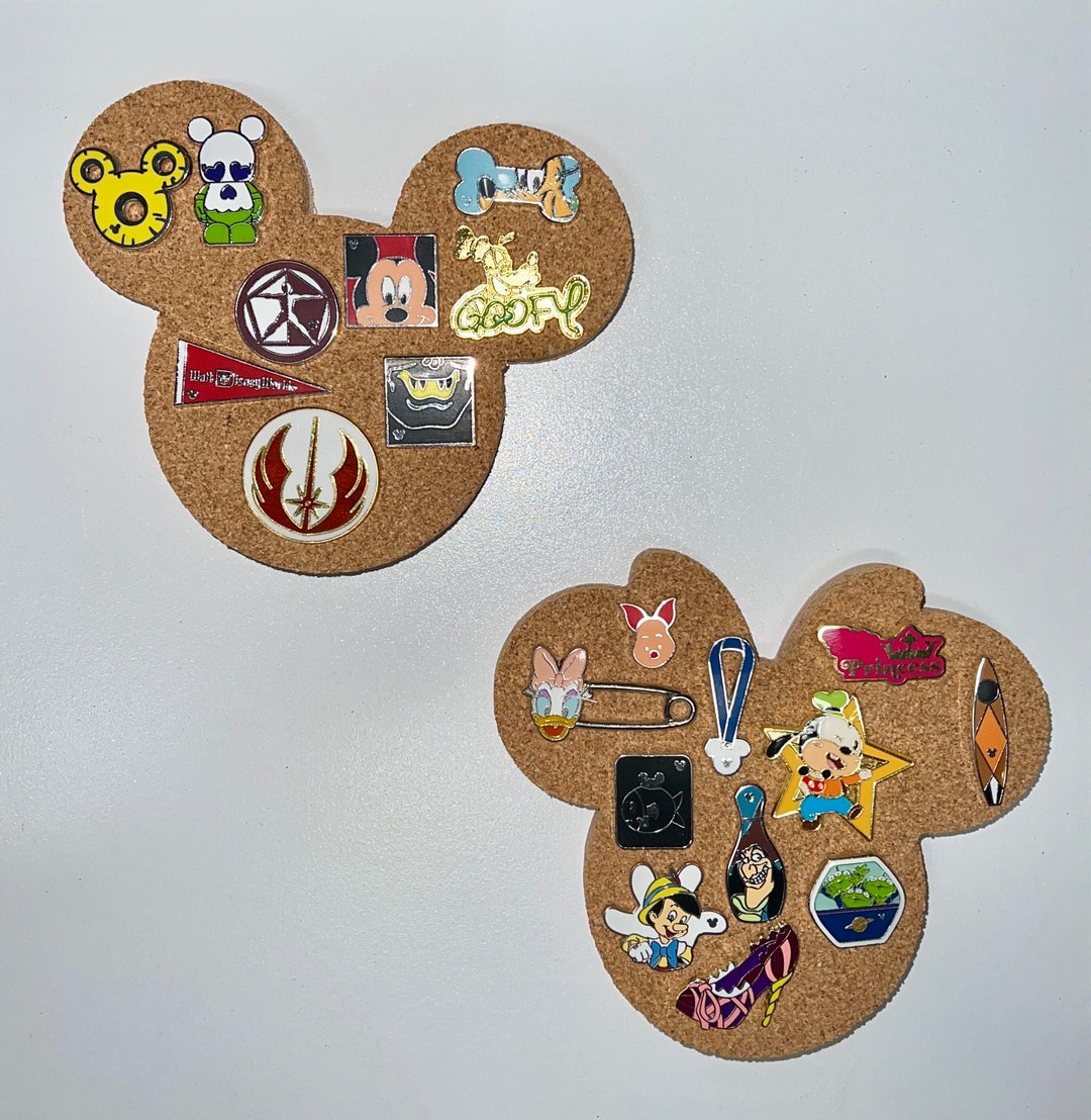 Mickey and Minnie Mouse Inspired Mini Pin Board Corkboard - Pin ...