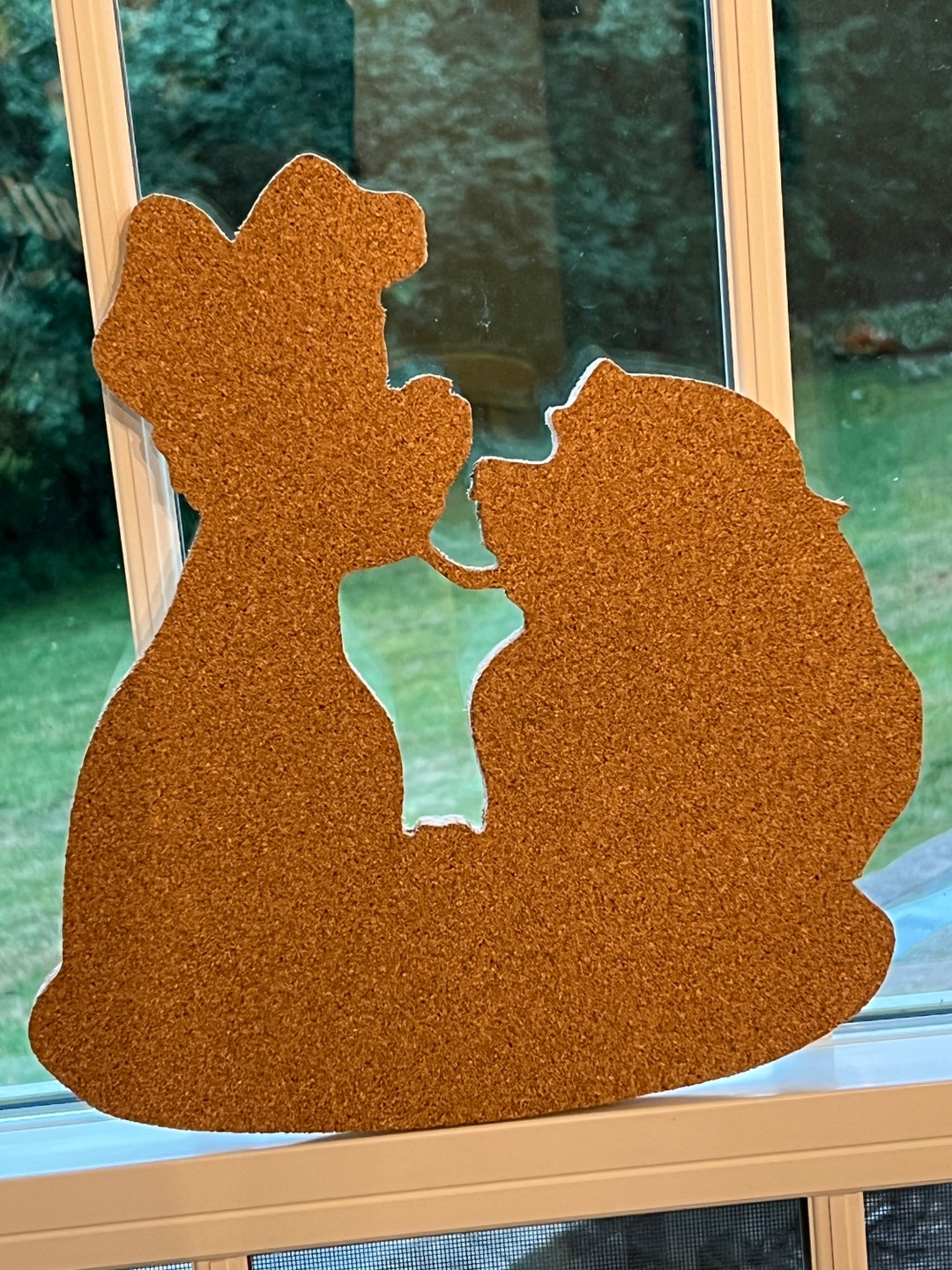 Lady and the Tramp Inspired Pin Board Corkboard - Pin Collector, Gift ...