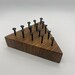Rustic Triangle Peg Jump Game | Unique and Charming Home Decor - Etsy