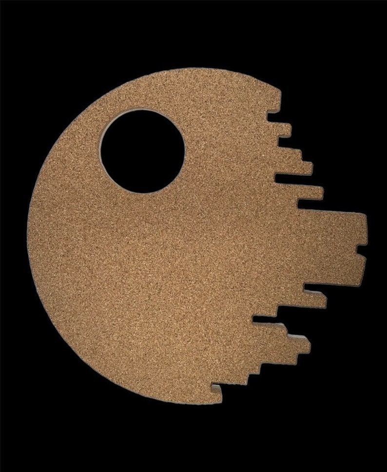 Star Wars Inspired Death Star Board Corkboard - Pin Collector, Gift ...