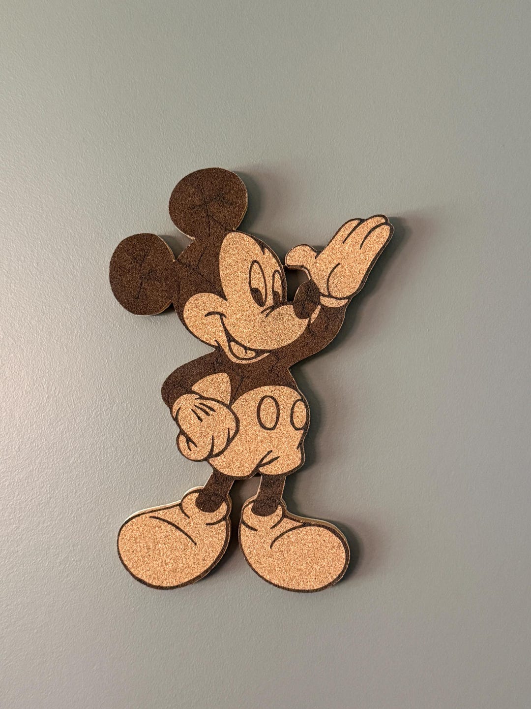 Mickey Mouse Inspired Pin Board - Laser Engraved Corkboard for Disney ...