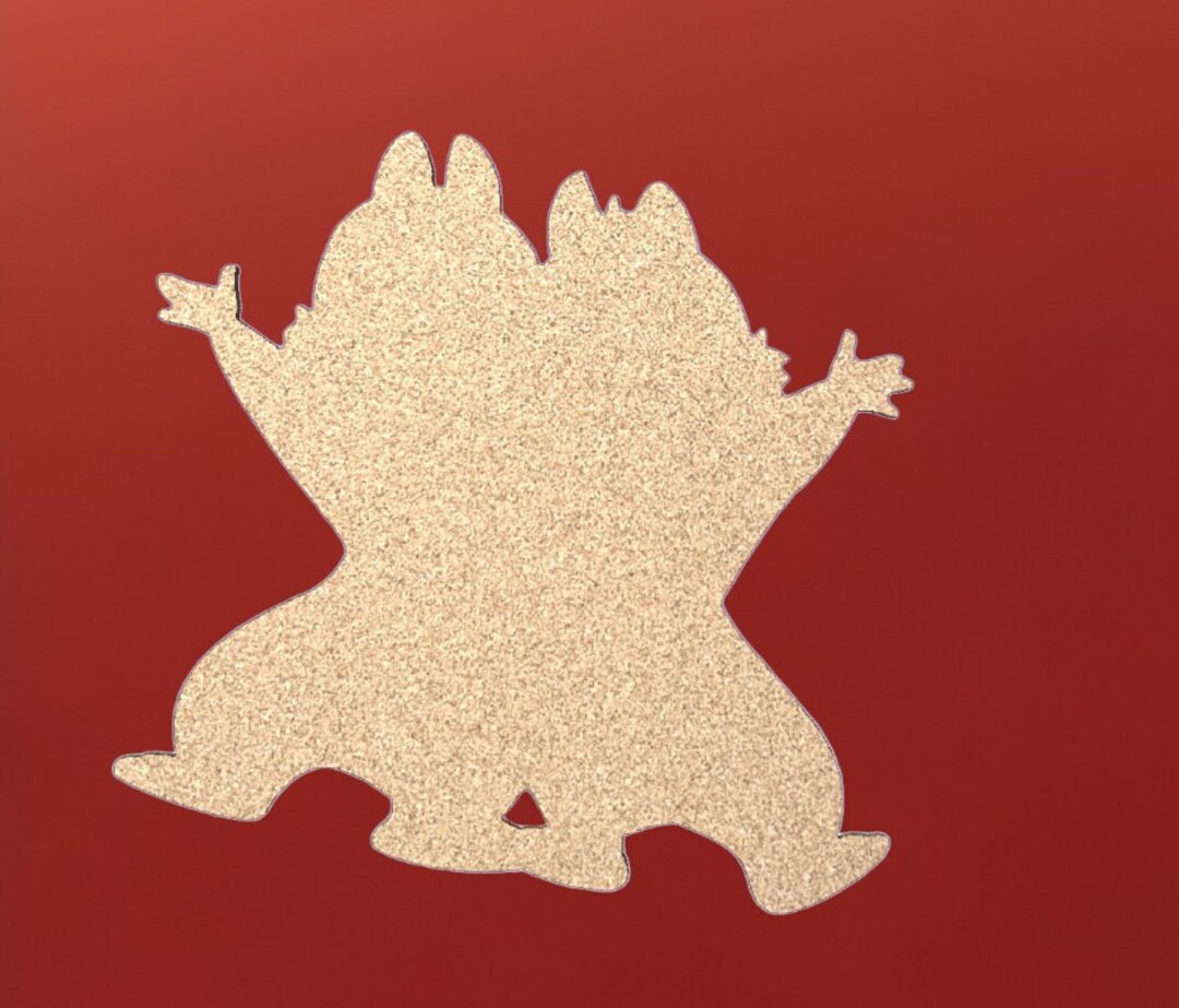 Chip and Dale Inspired Pin Board Corkboard - Pin Collector. - Etsy