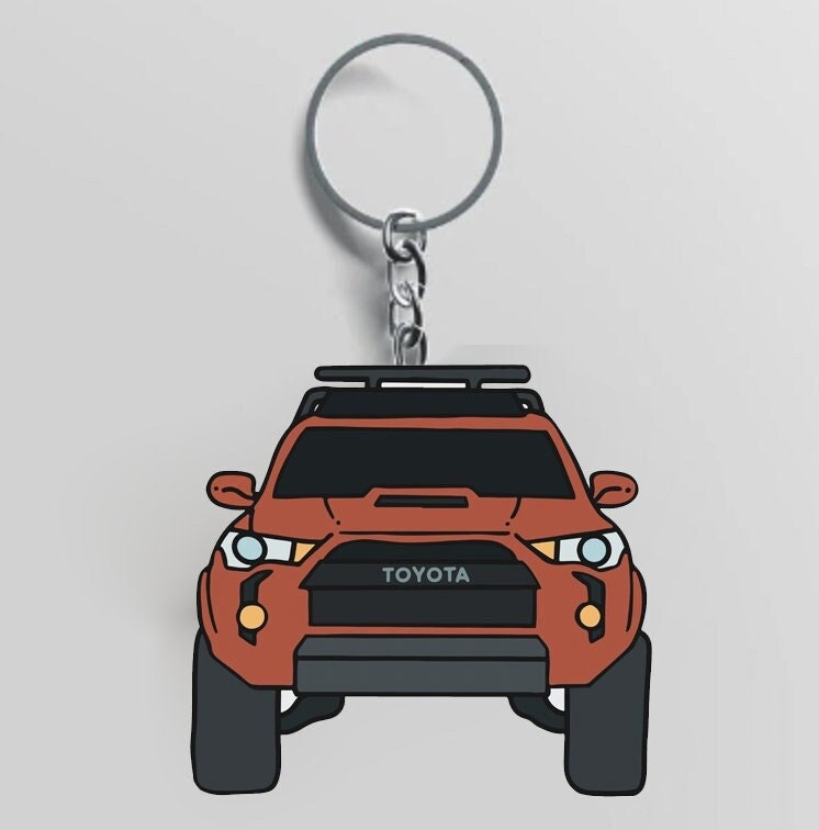 Red 4runner Keychain - Etsy