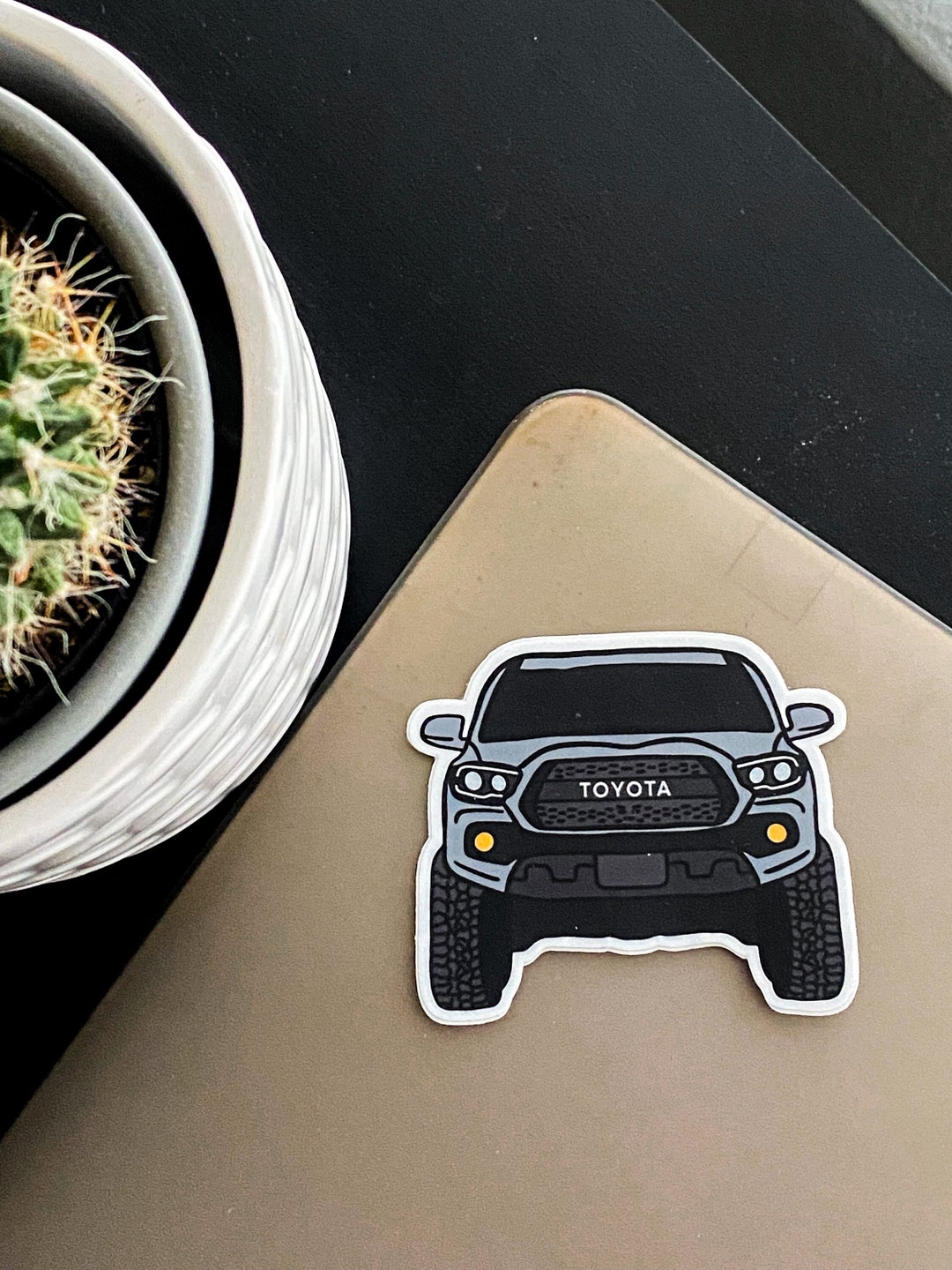 Grey Toyota Tacoma Sticker - Etsy
