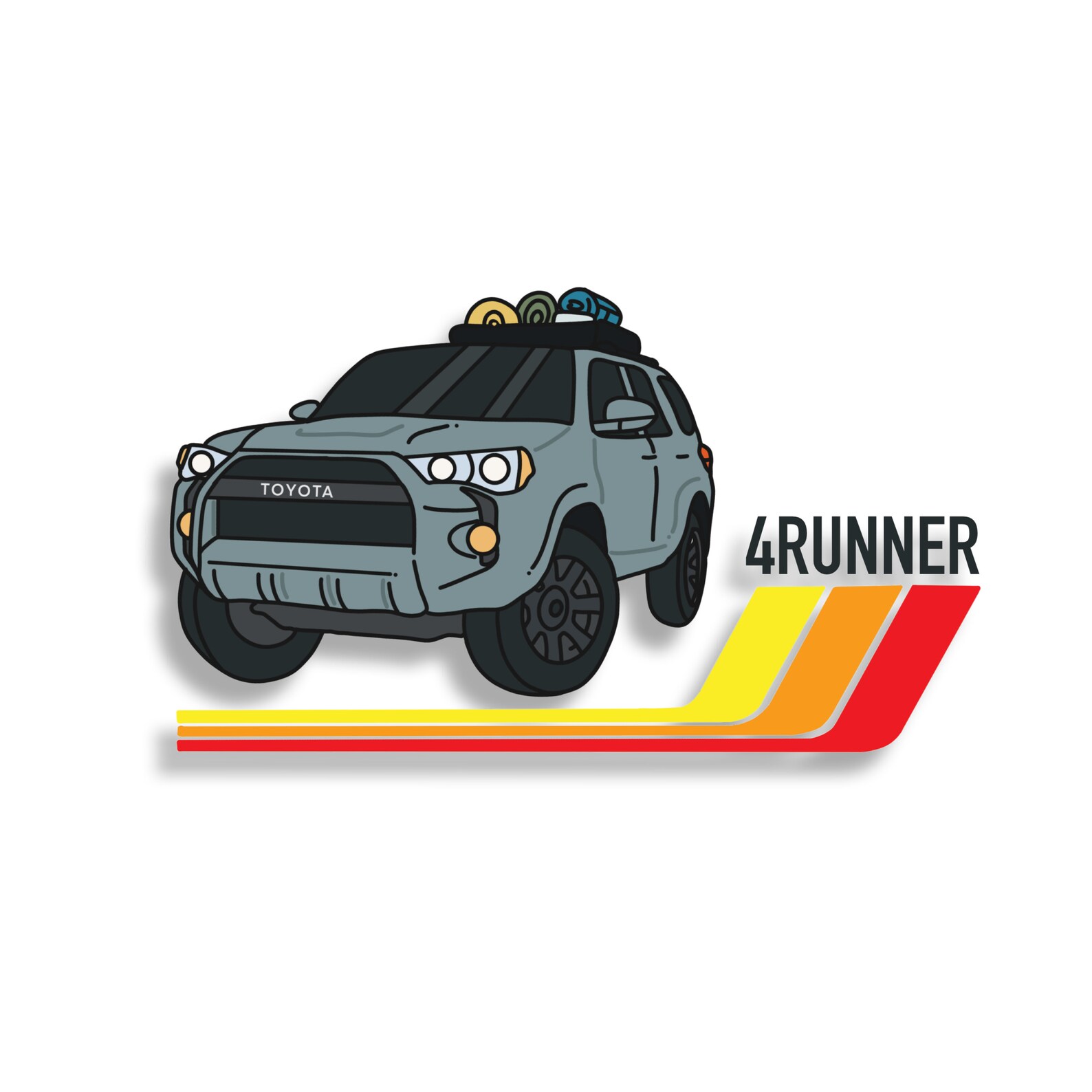 4Runner Sticker | Etsy