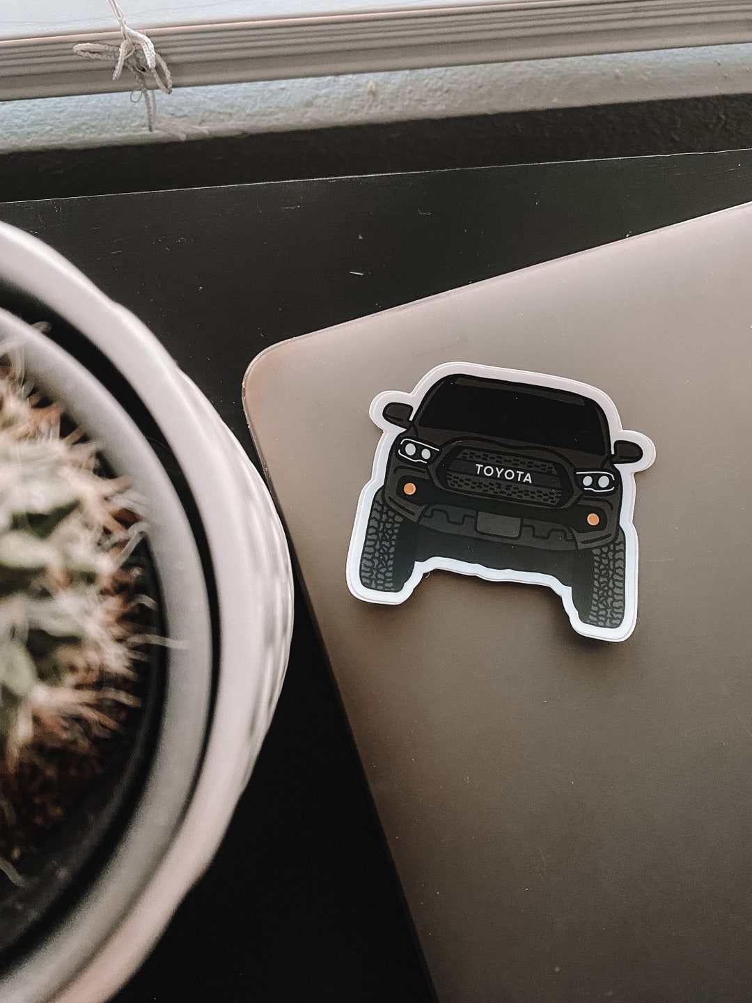 Black Toyota Tacoma Sticker - Etsy