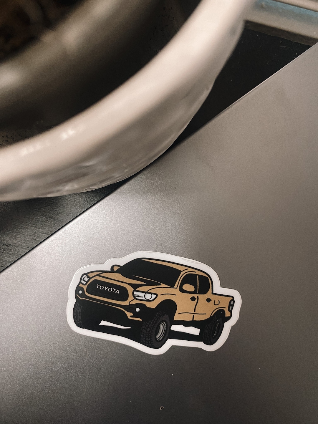 Toyota Tan Tacoma - Sticker - Etsy