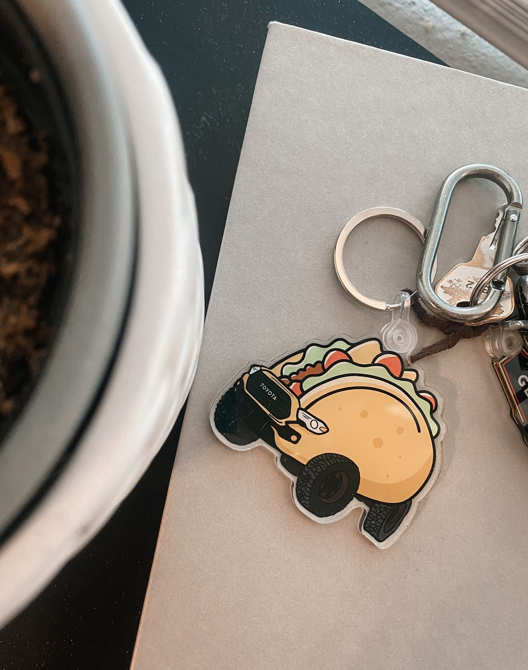 Taco Toyota Tacoma - Keychain - Etsy