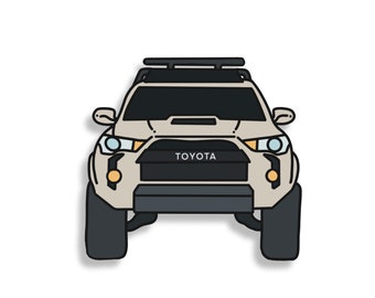 Toyota 4runner Retro 1984 Vinyl Sticker / Slap / Decal - Etsy