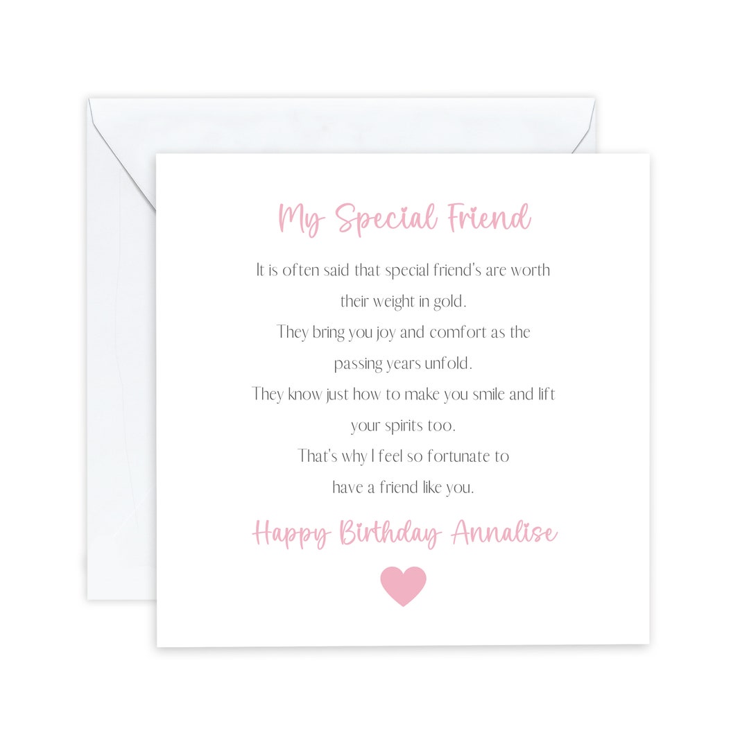 Friend Birthday Card Card For Friend s Birthday Etsy UK friend-birthday-card-card-for-friend-s-birthday-etsy-uk