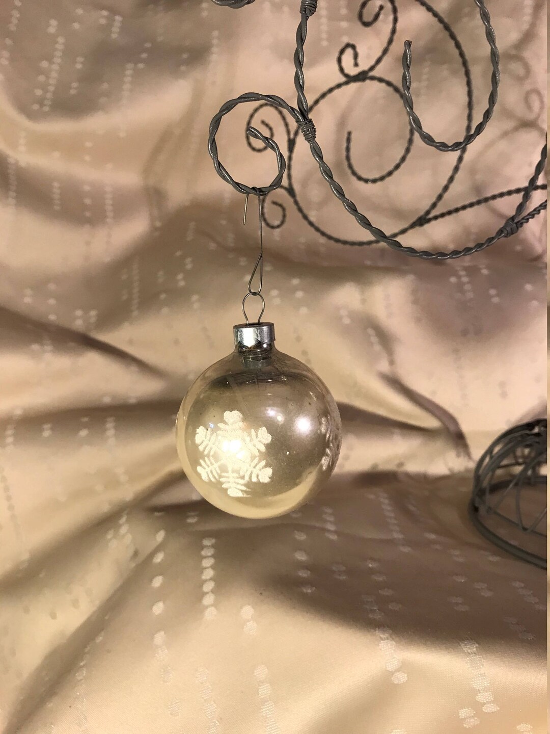 1960s Noelle Snowflake Glass Ornaments--original Box of 10 - Etsy