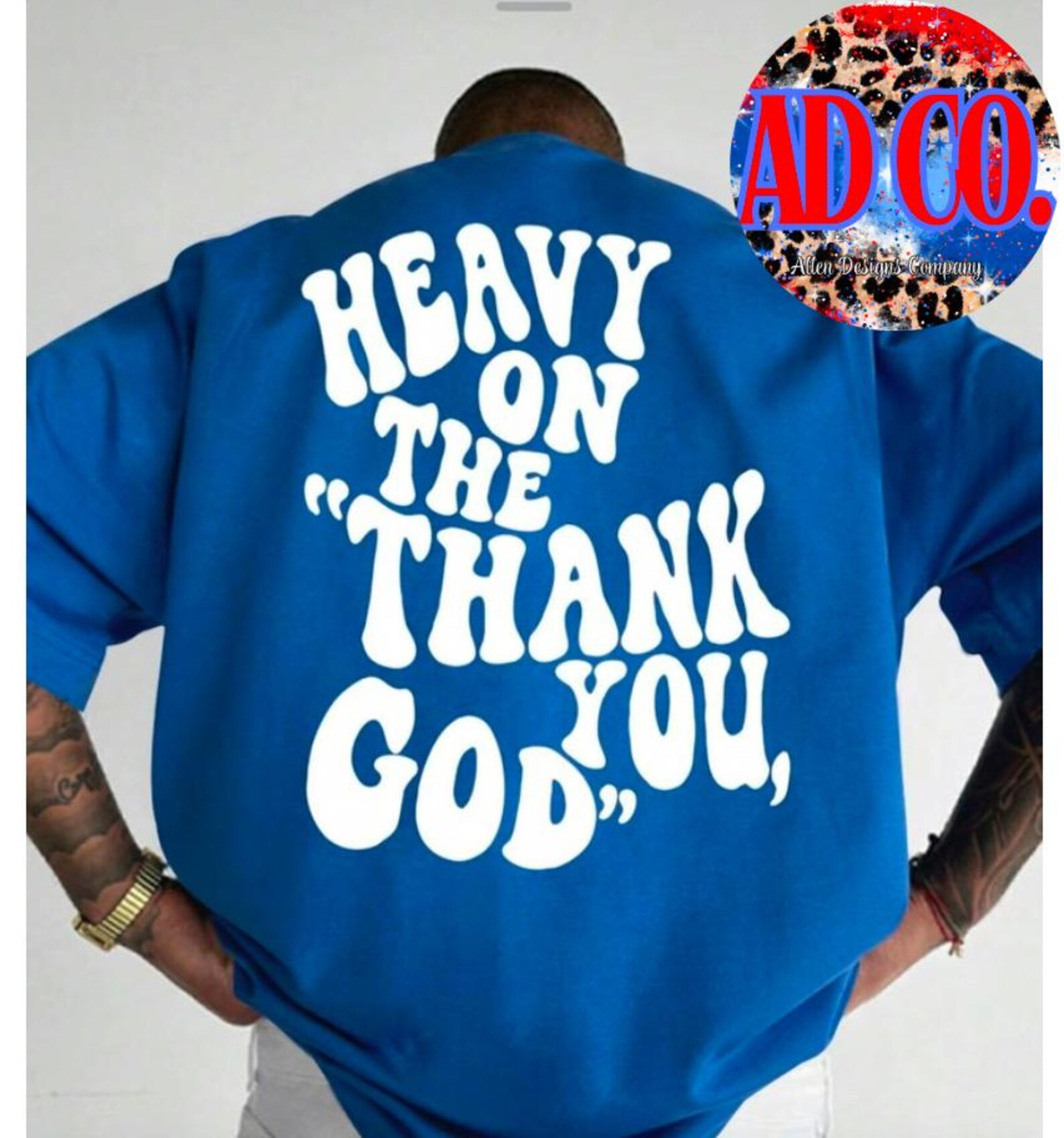 Heavy on the Thank You God Sweatshirt, Christian Sweatshirt, God ...