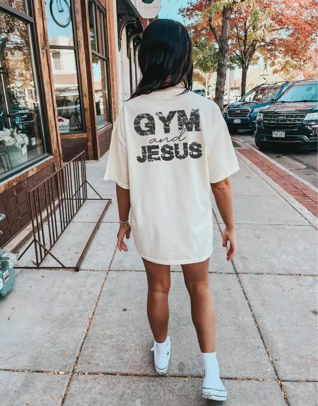 Gym and Jesus Shirt - Etsy