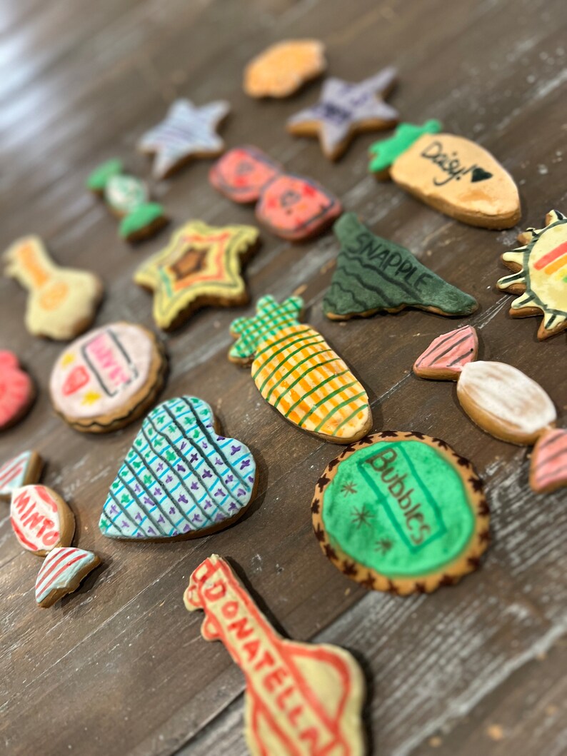 Customized Design and Name Cookies - Etsy