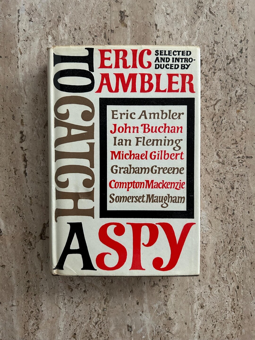 To Catch A Spy - Eric Ambler - 1964 - First Edition Hardcover Book - Etsy