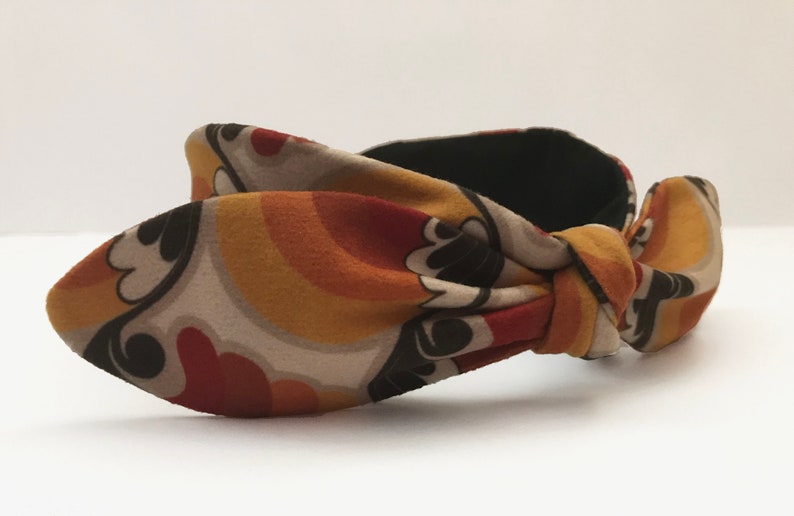 Sixties Topknot Headband Retro Hairband 1960s Accessories - Etsy