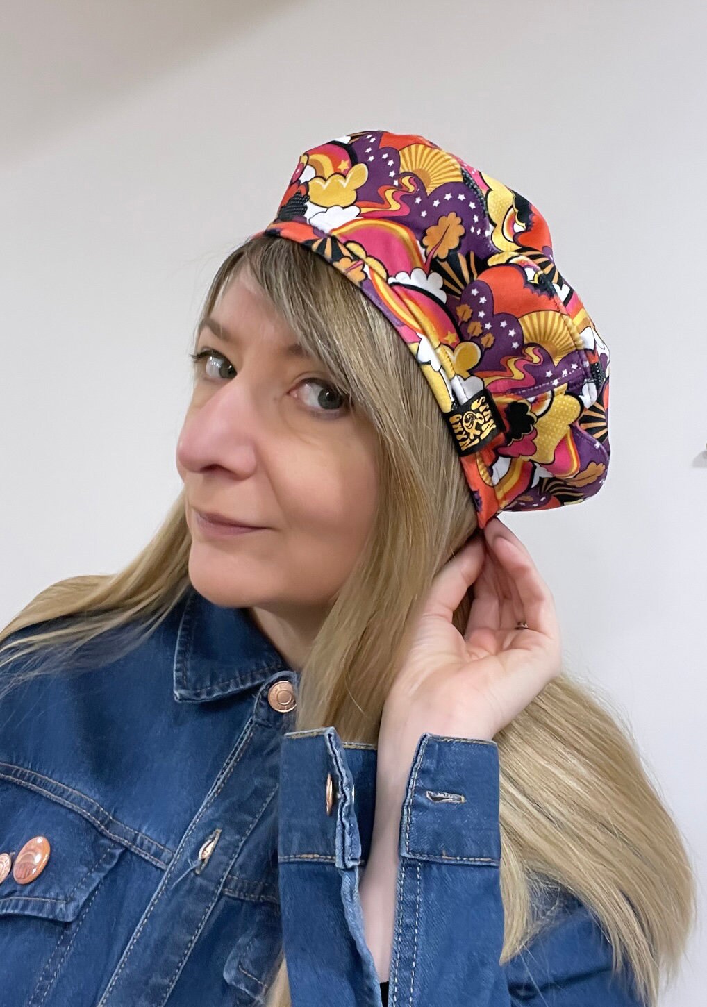 1960's Hat Rainbow Beret Sixties Fashion Vintage Hat - Etsy